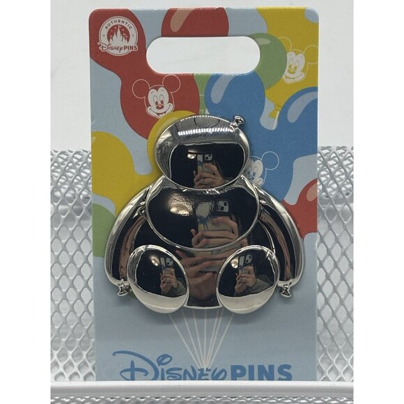 Disney | Accessories | New Disney Parks Metallic Balloon Baymax Pin ...